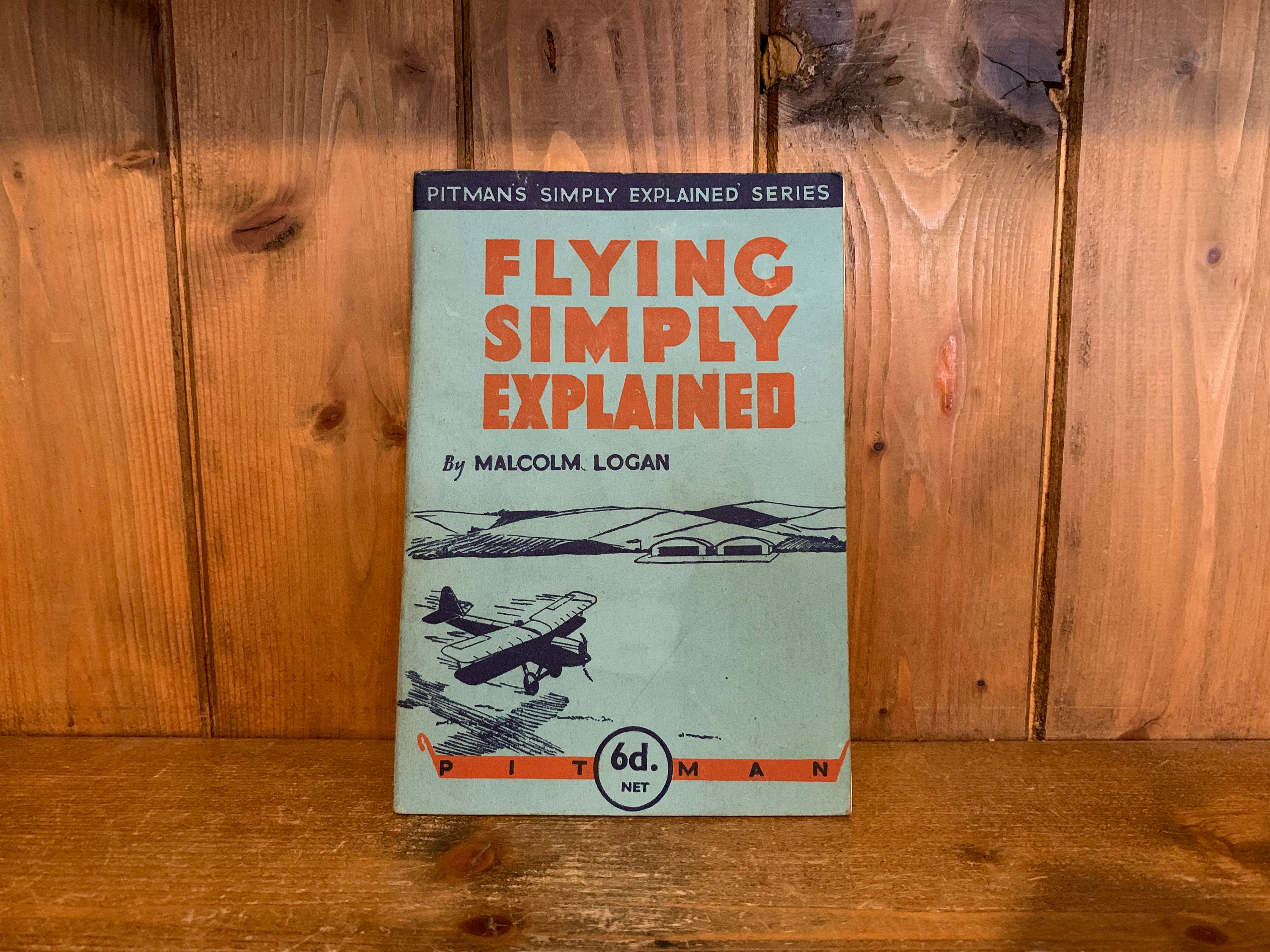 Vintage Flying Simply Explained Aeroplane Paperback Book, Aeroplane ...