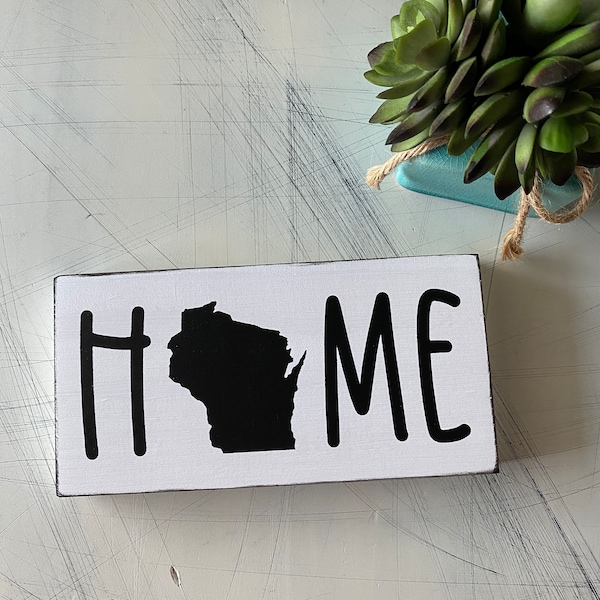 Home State Sign - Etsy