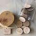 Snarky Email Sign-offs - 30 Wood Tokens in an Organza Bag - Funny ...