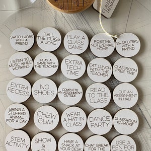 Classroom Rewards Tokens Token Jar for the Classroom - Etsy