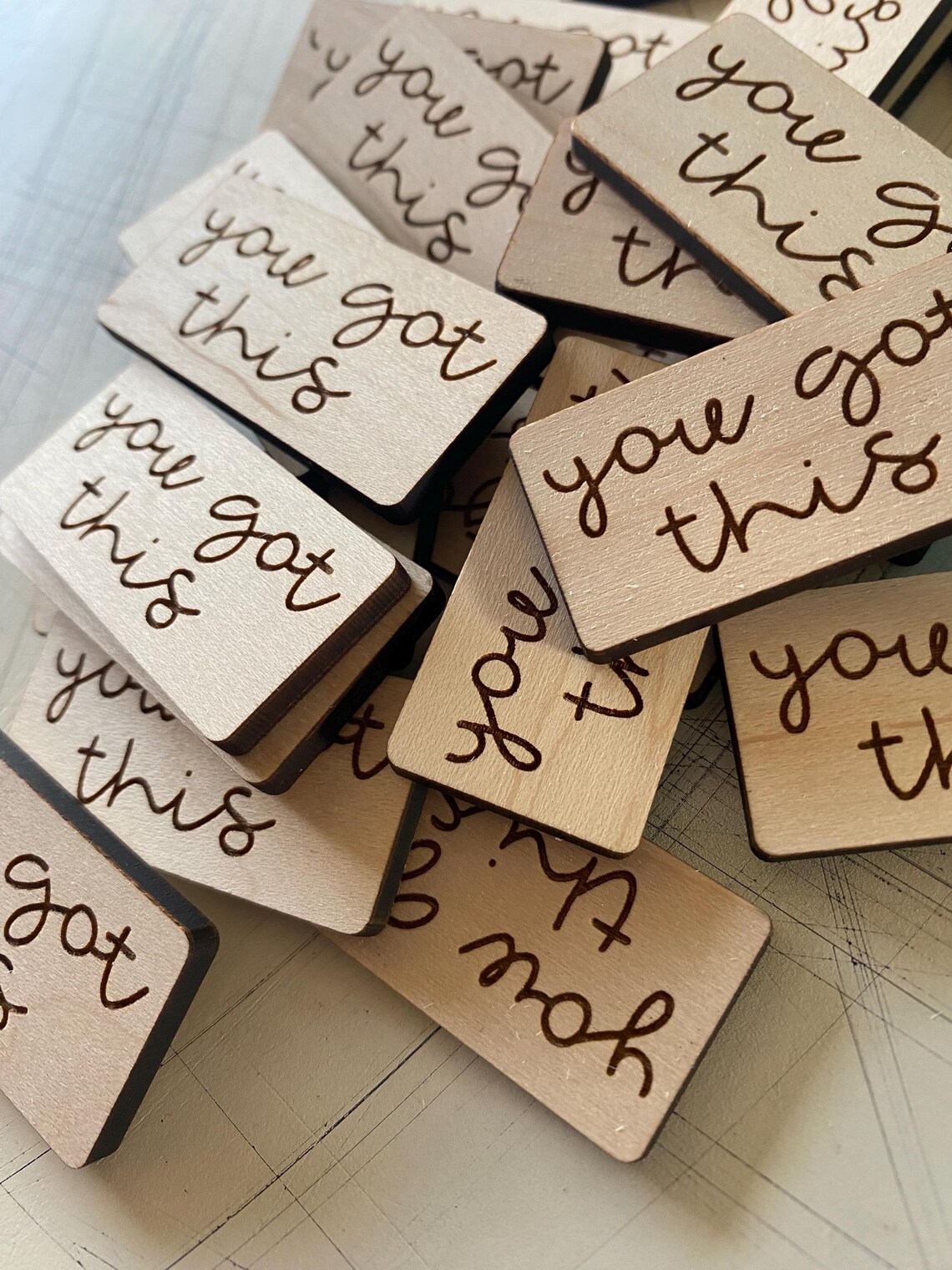 You Got This - Bulk Set of 25 Encouraging Wood Magnets - Etsy