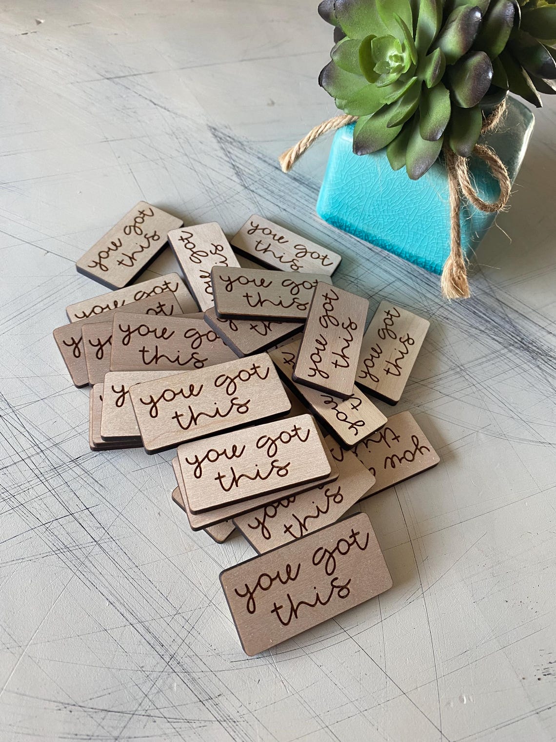 You Got This - Bulk Set of 25 Encouraging Wood Magnets - Etsy