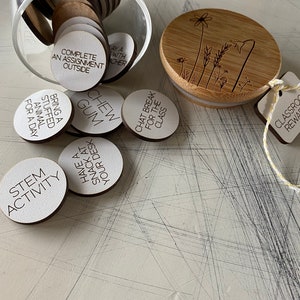 Classroom Rewards Tokens Token Jar for the Classroom - Etsy