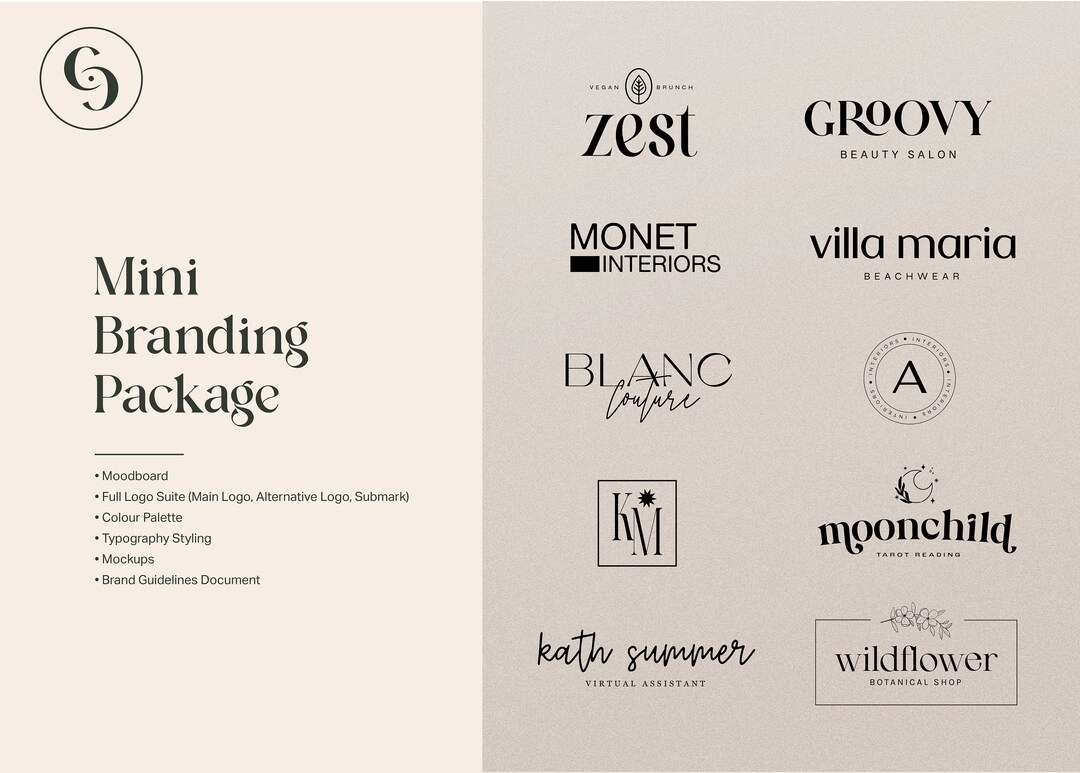 Custom Branding Package, Brand Identity, Custom Logo Design, Branding ...