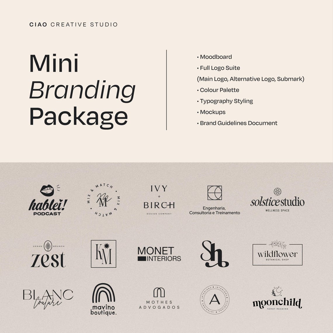Custom Branding Package, Brand Identity, Custom Logo Design, Branding ...