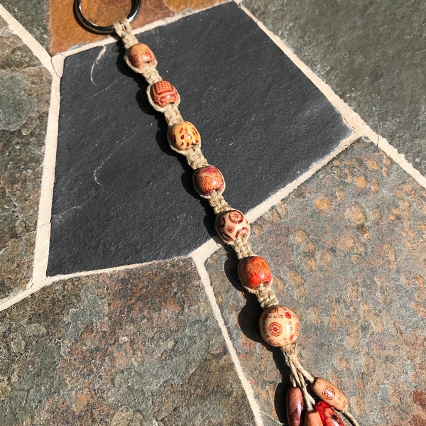 Hippie Keychain - Etsy