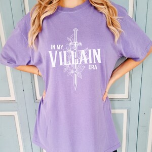 Comfort Colors® in My Villain Era Shirt, Halloween Shirt, Entering My Villain Era Shirt ...