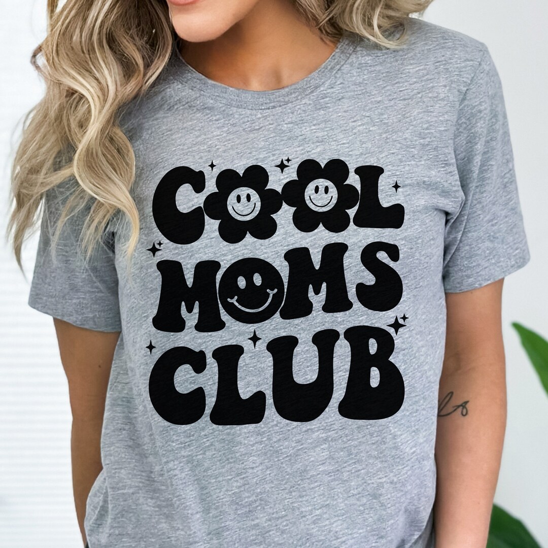 Cool Moms Club Shirt, Cool Mom Club, Mom Life Shirt, Gift for Mom ...