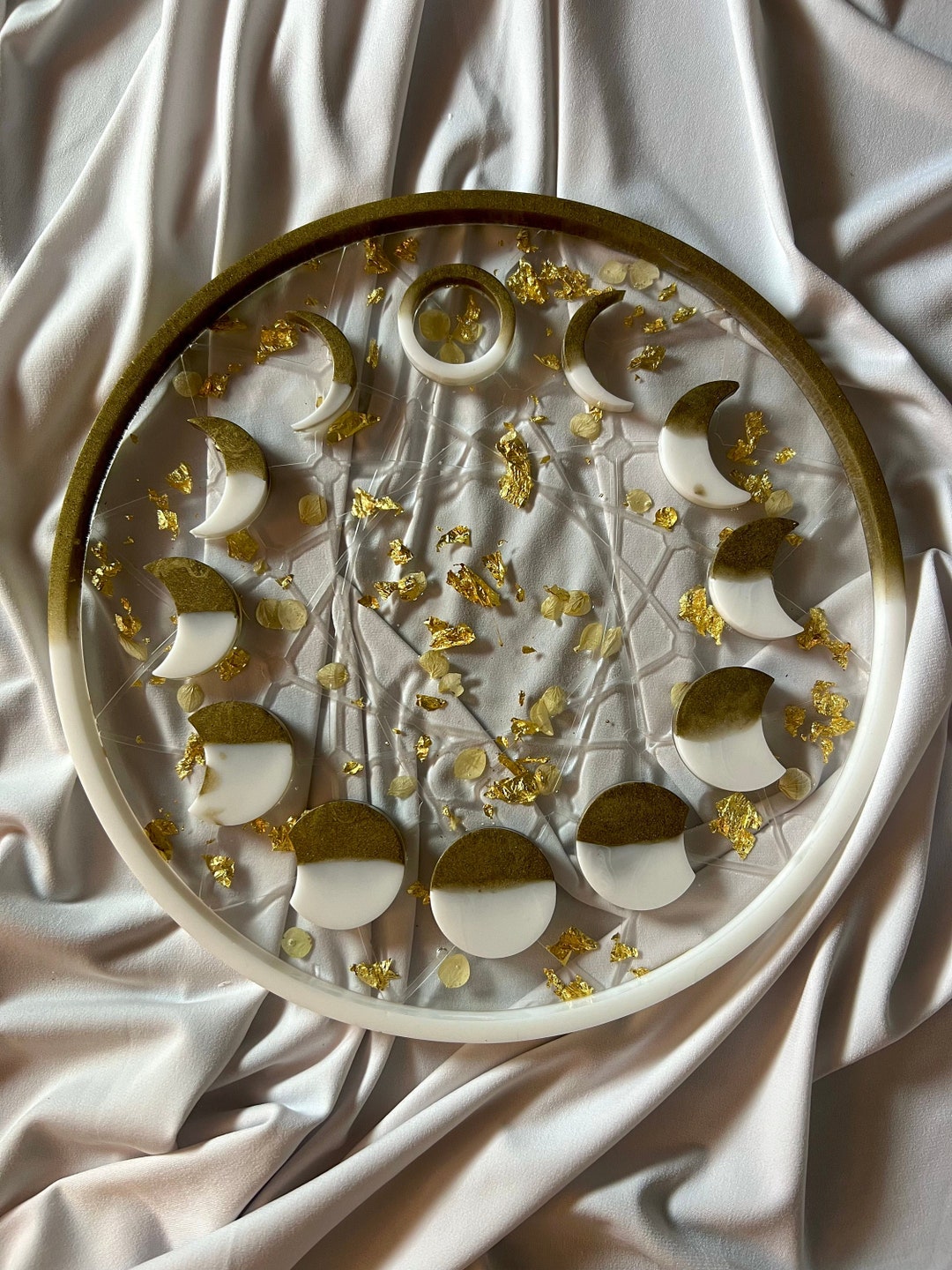 Resin Moon Phases Tray - Etsy