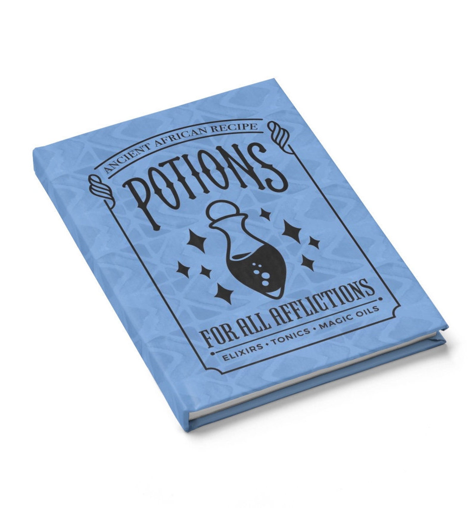 African Potions Journal Ruled Line African American | Etsy