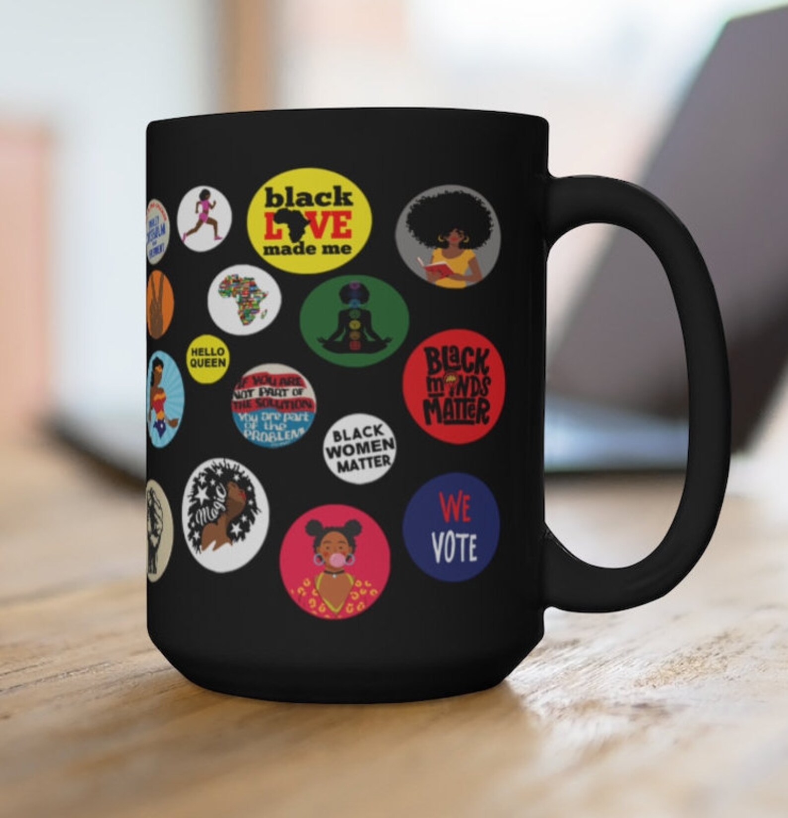 Black Girl Magic Mug Black Women Matter African American | Etsy