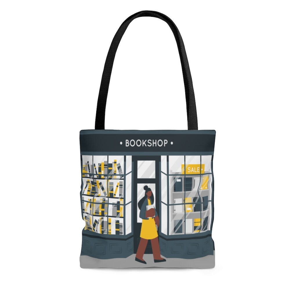 Bookshop Tote Bag Brown Girls Read African American - Etsy