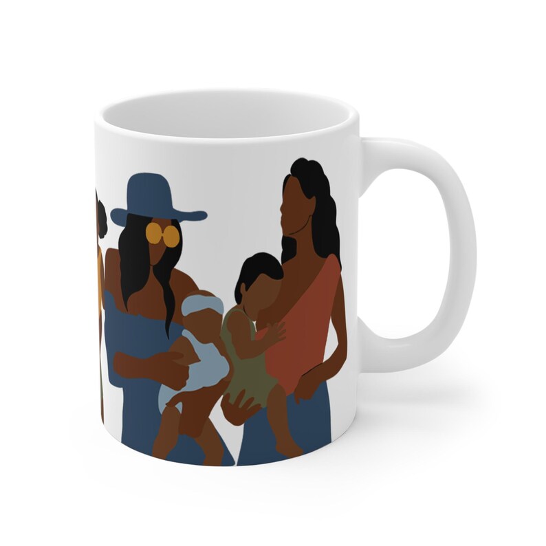 Black Motherhood Mug | Melanin Moms Cup, New Mama Gift, Breastfeeding ...