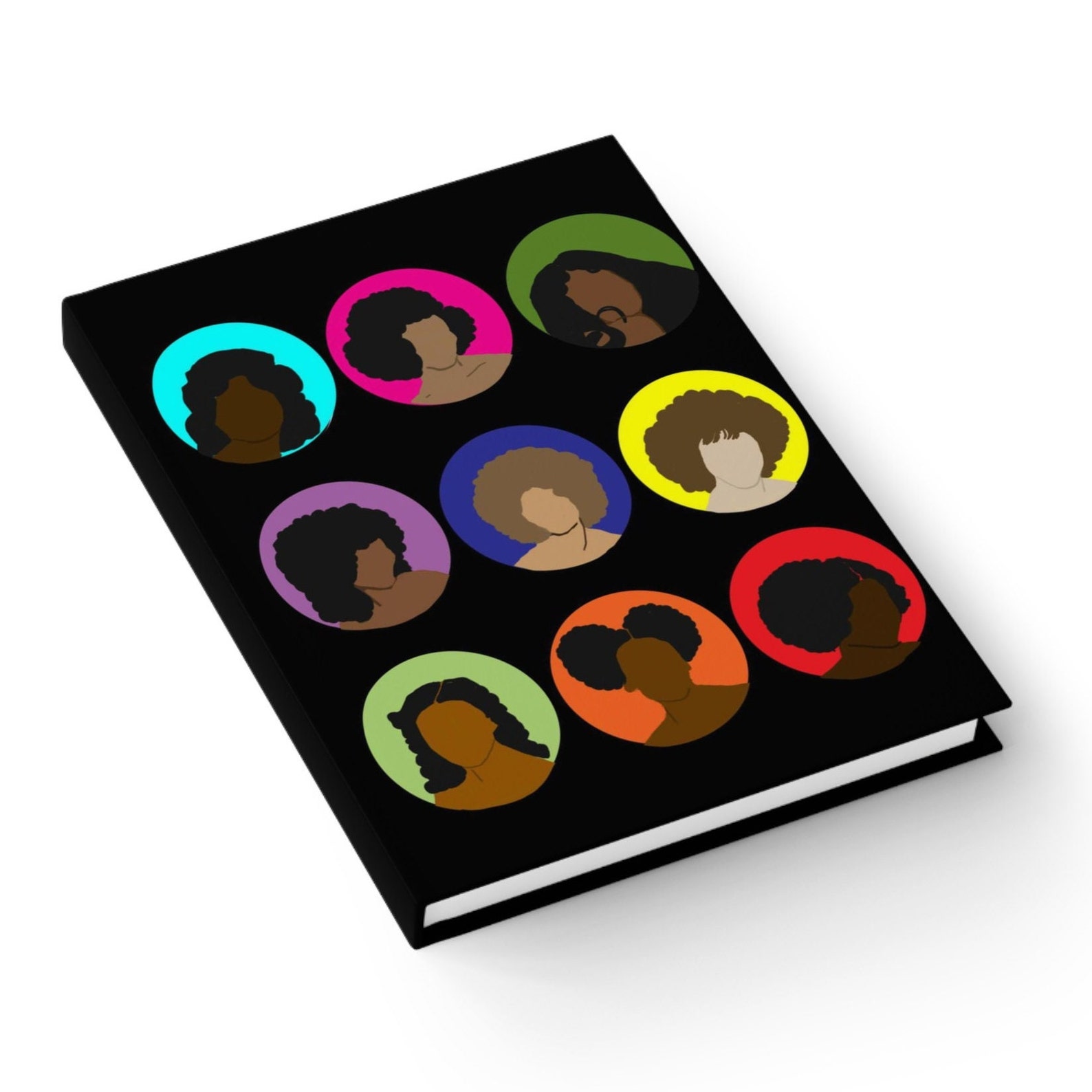 Natural Hair Writing Journal African American Women Afro - Etsy