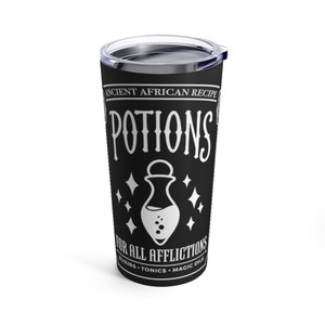 African Potions 20oz Tumbler Black Girl Magic Black Witches African ...