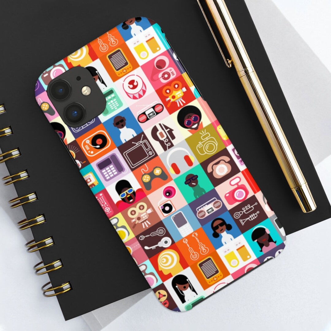 Afro Tech Phone Case - African American - iPhone Cover - Black Women in ...