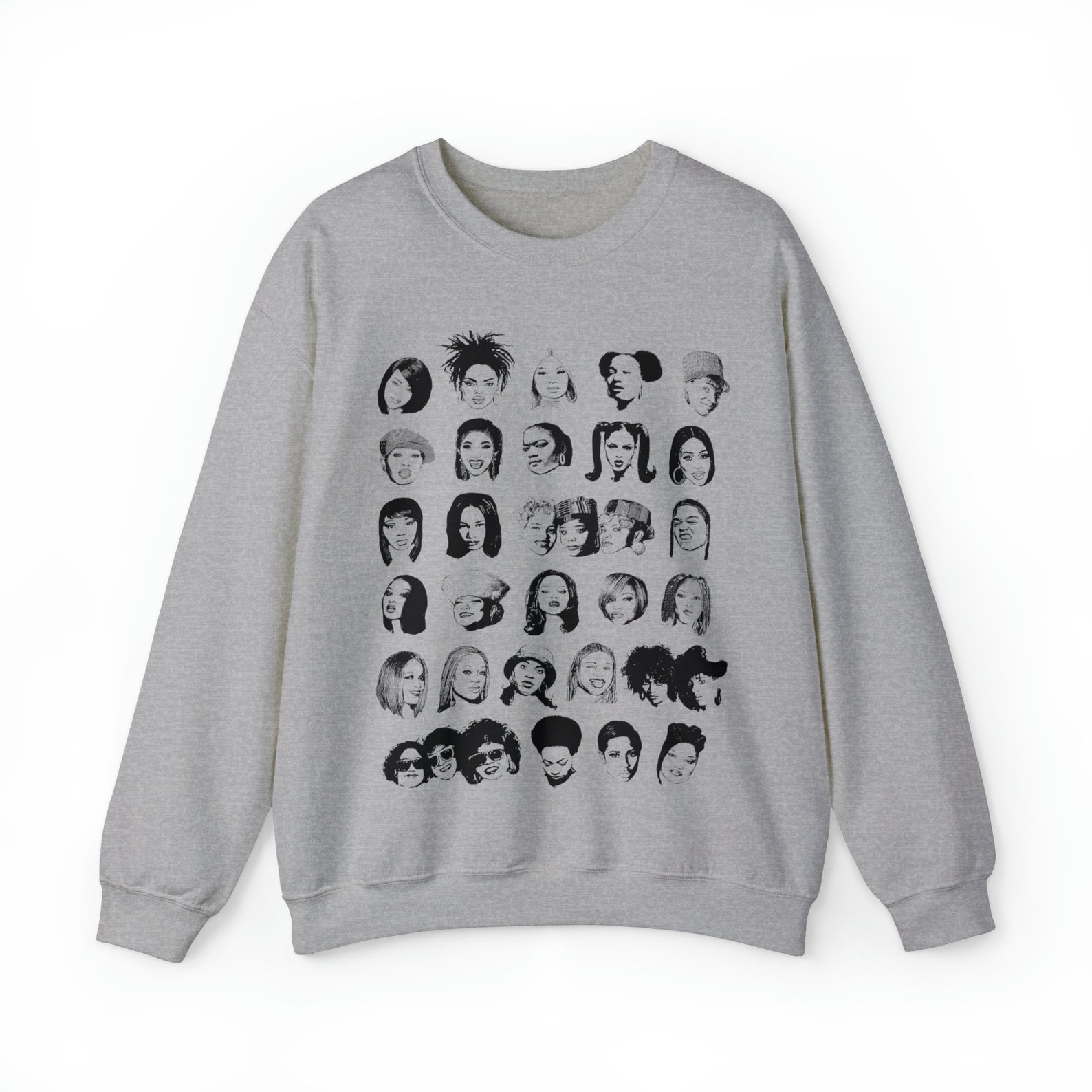 Female Rappers Sweatshirt: Hip Hop Music Legends, Black Feminism - Etsy