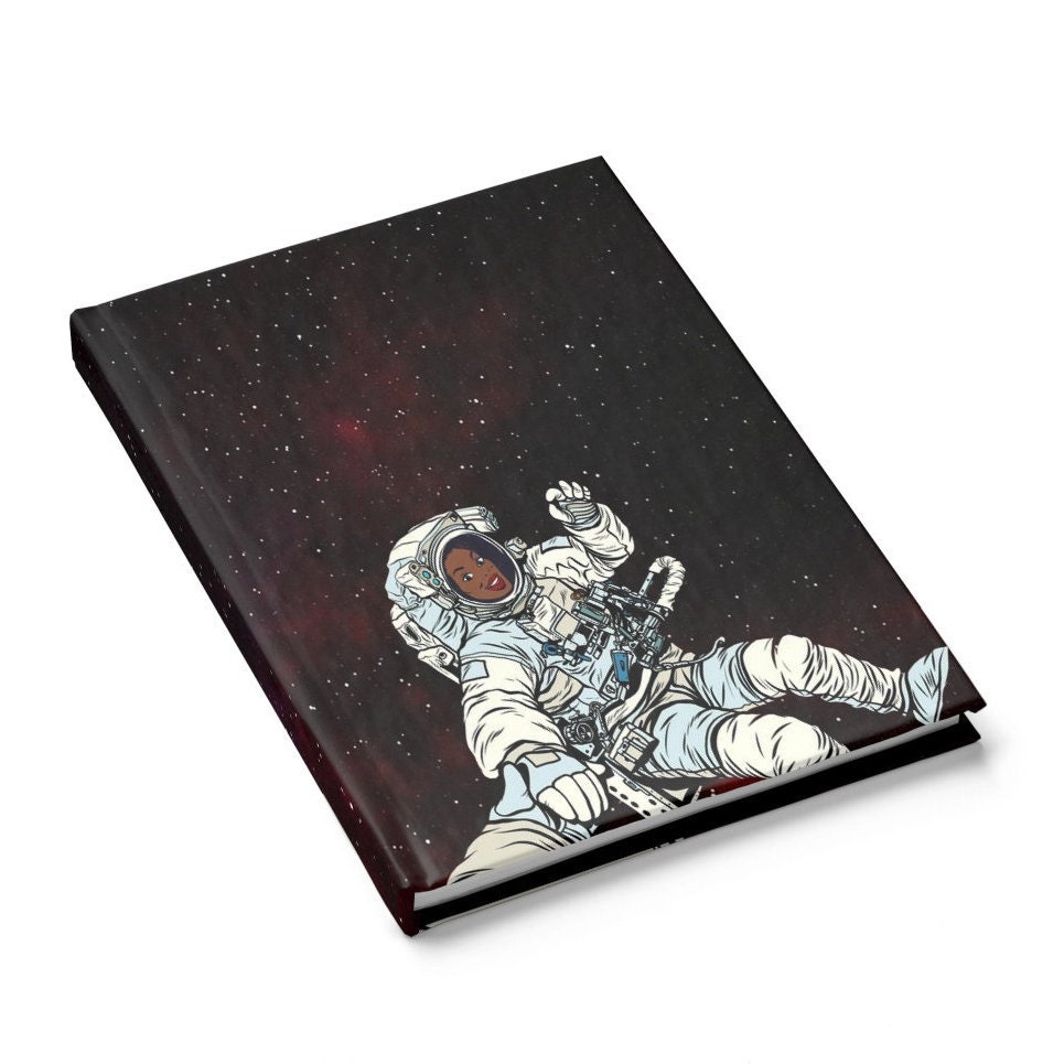 Space Astronaut Writing Journal Blank Journal Lined | Etsy
