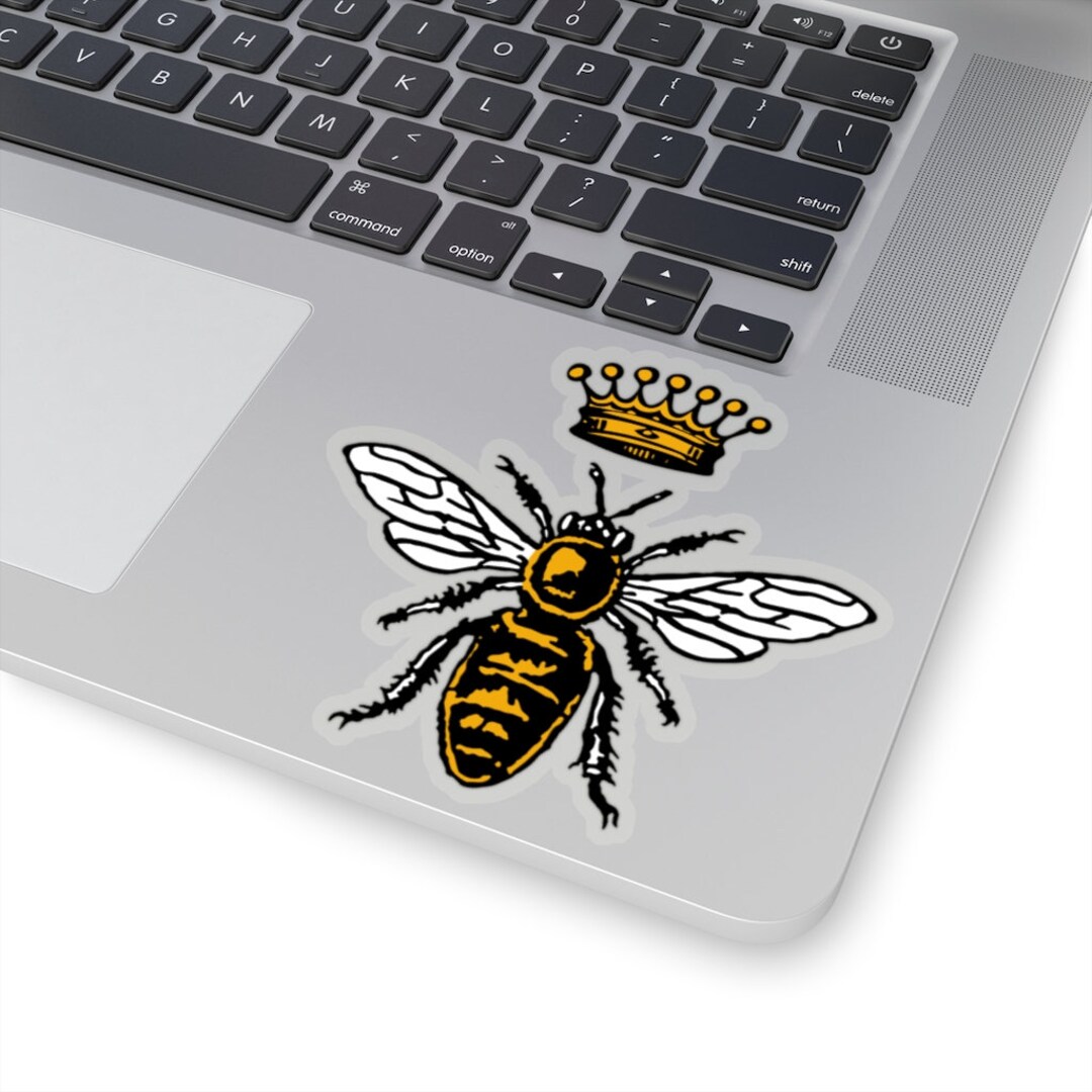 Queen Bee Sticker - Kiss-cut Stickers - African American - Bee Decal ...