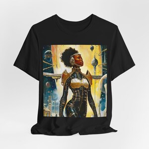 Afro Intergalactic Shirt - African American - Sci Fi Style - Future ...