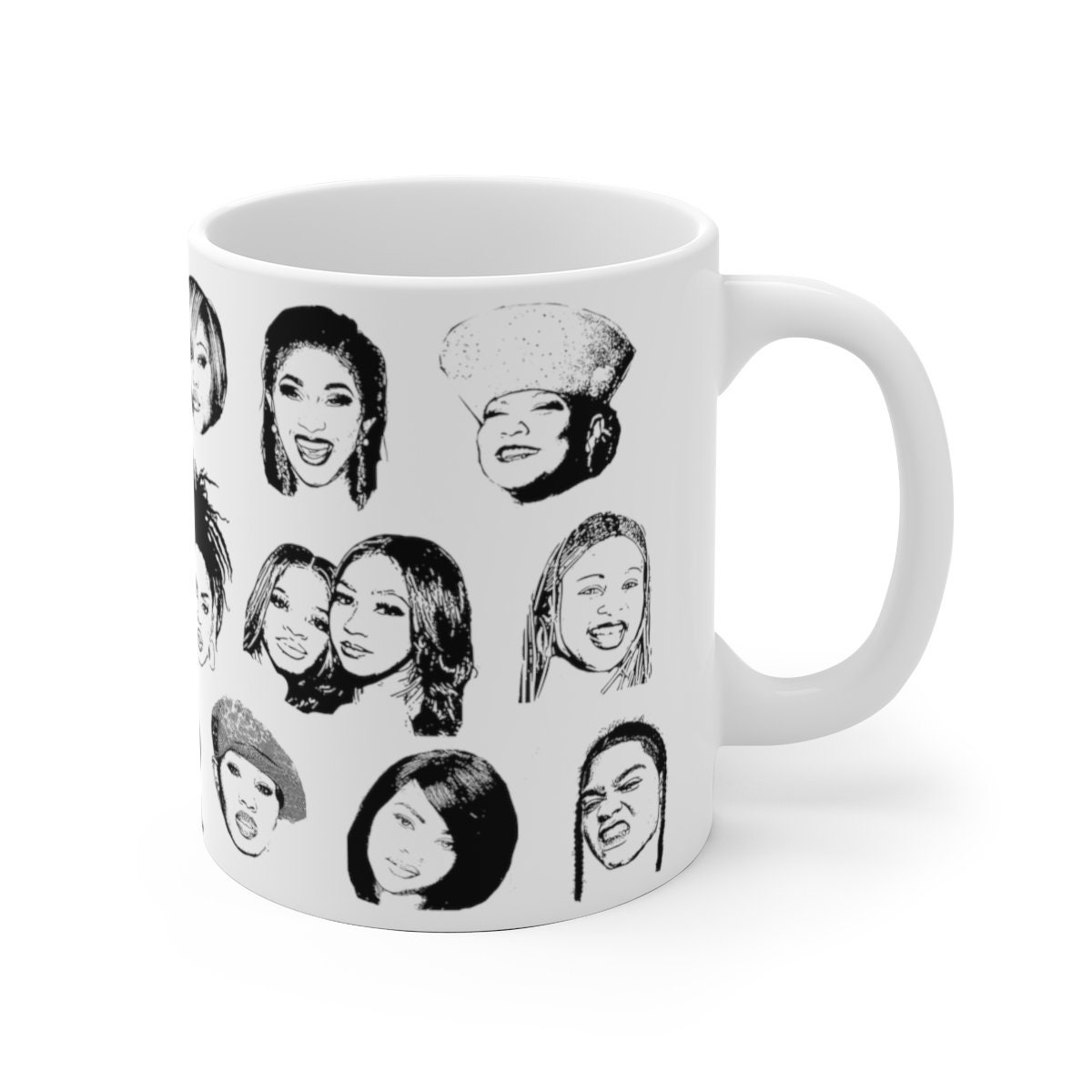 Female Rappers Mug Hip Hop Music Cup Old School Rap Rap | Etsy