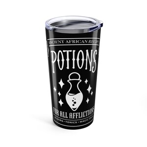 African Potions - 20oz Tumbler - Black Girl Magic - Black Witches ...