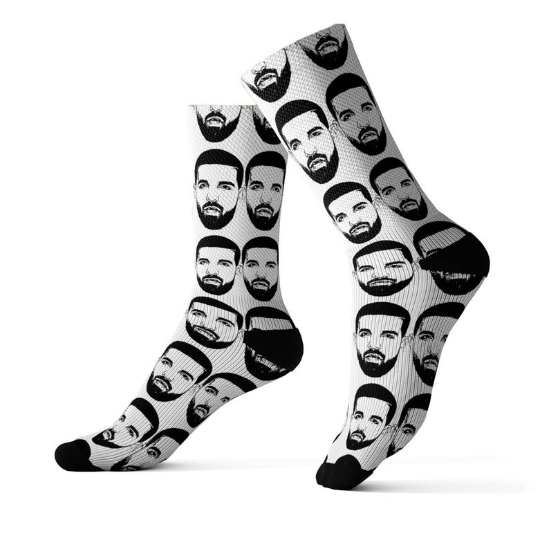 Drake Inspired Socks Hip Hop Socks Gift for Rap Fan | Etsy Drake Inspired Socks Hip Hop Socks Gift for Rap Fan | Etsy