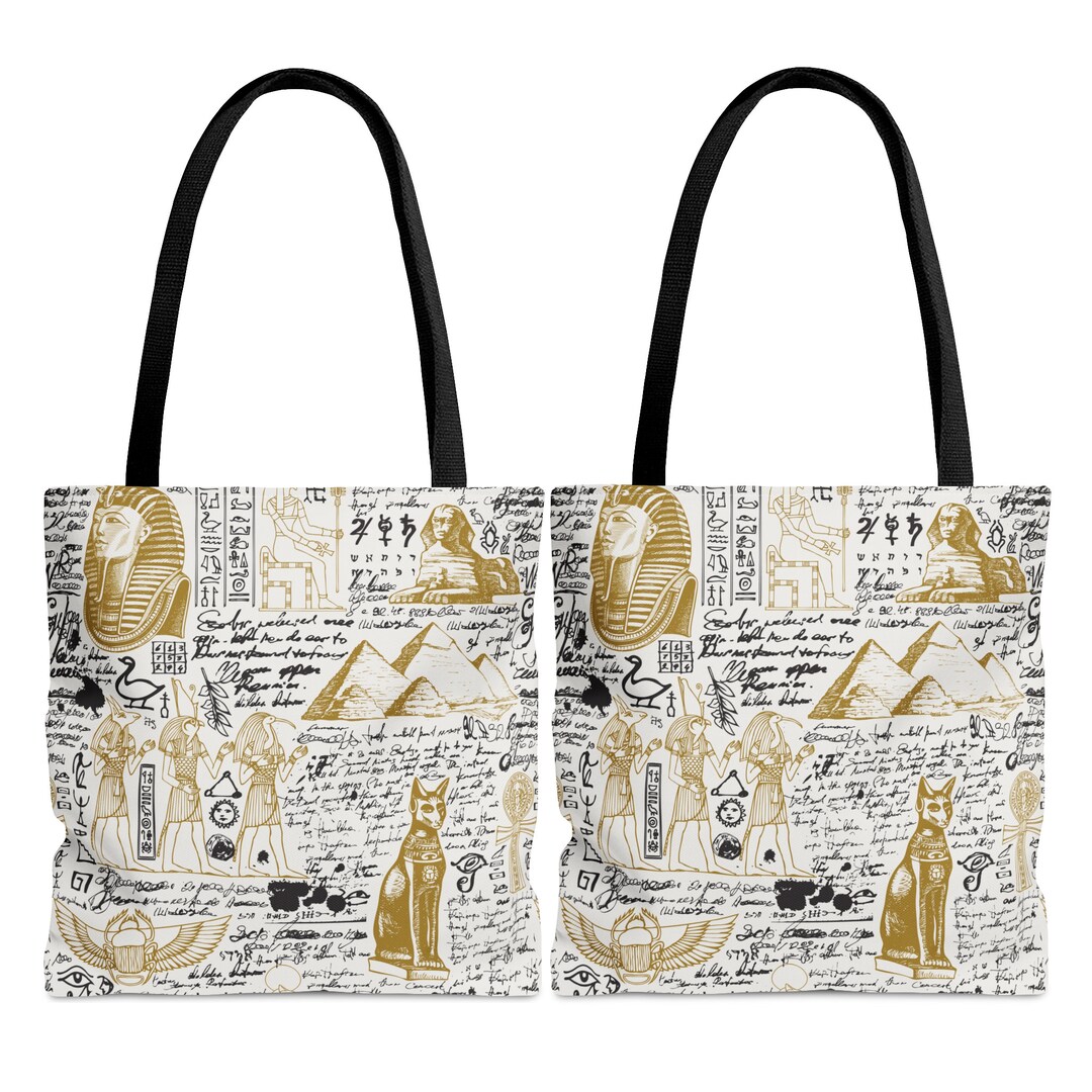 Egyptian Tote Bag Travel Egypt African Inspired Wanderlust Bag Catch ...