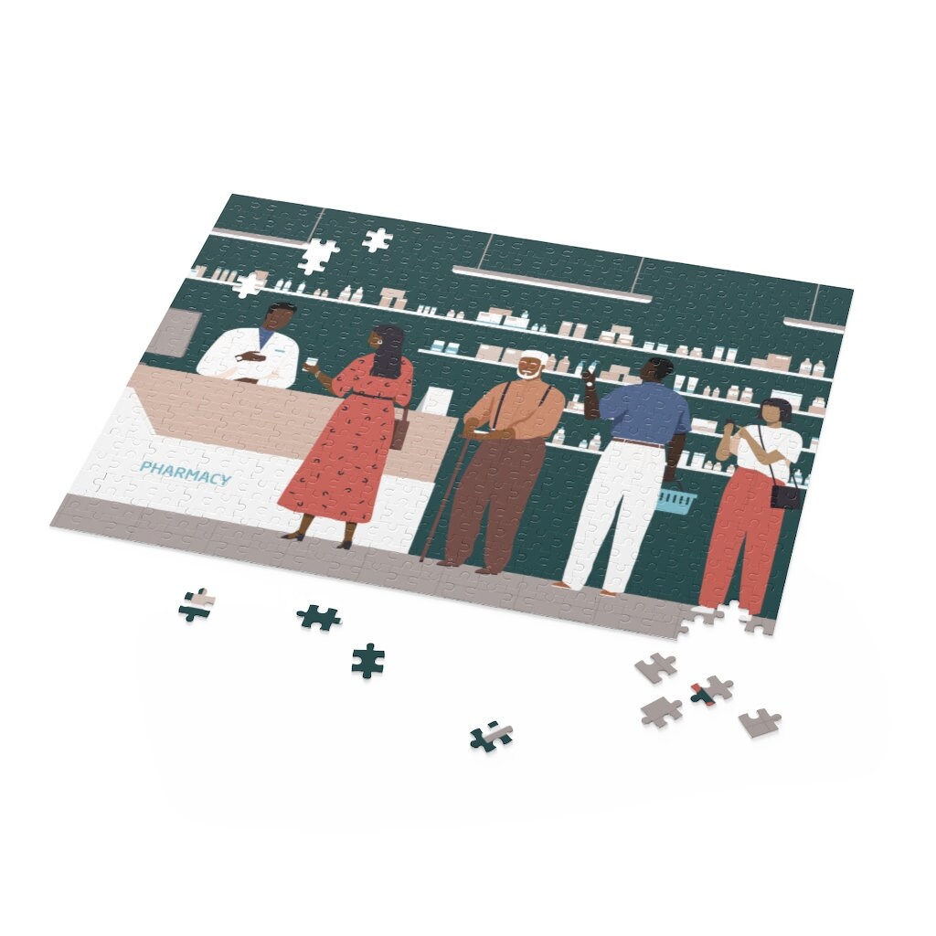 Black Pharmacist Puzzle African American Gifts STEM - Etsy