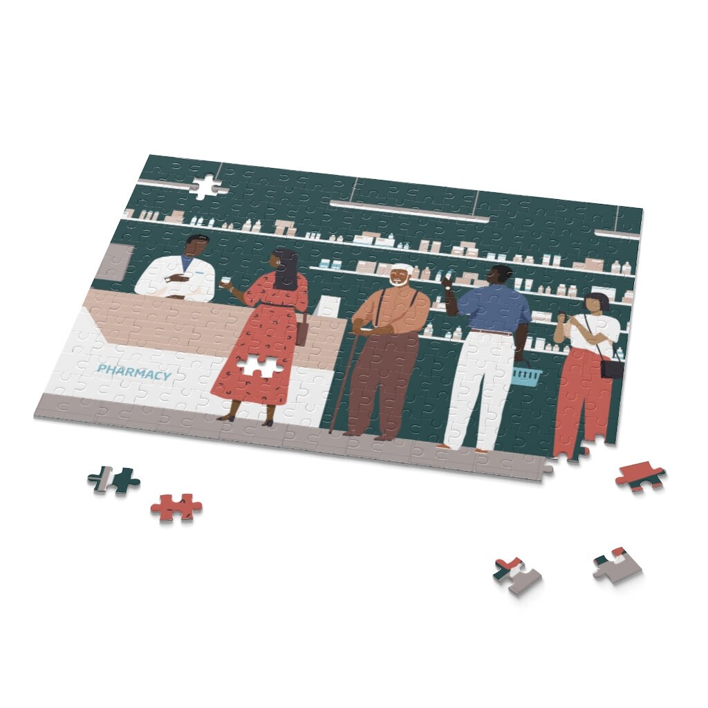 Black Pharmacist Puzzle African American Gifts STEM - Etsy