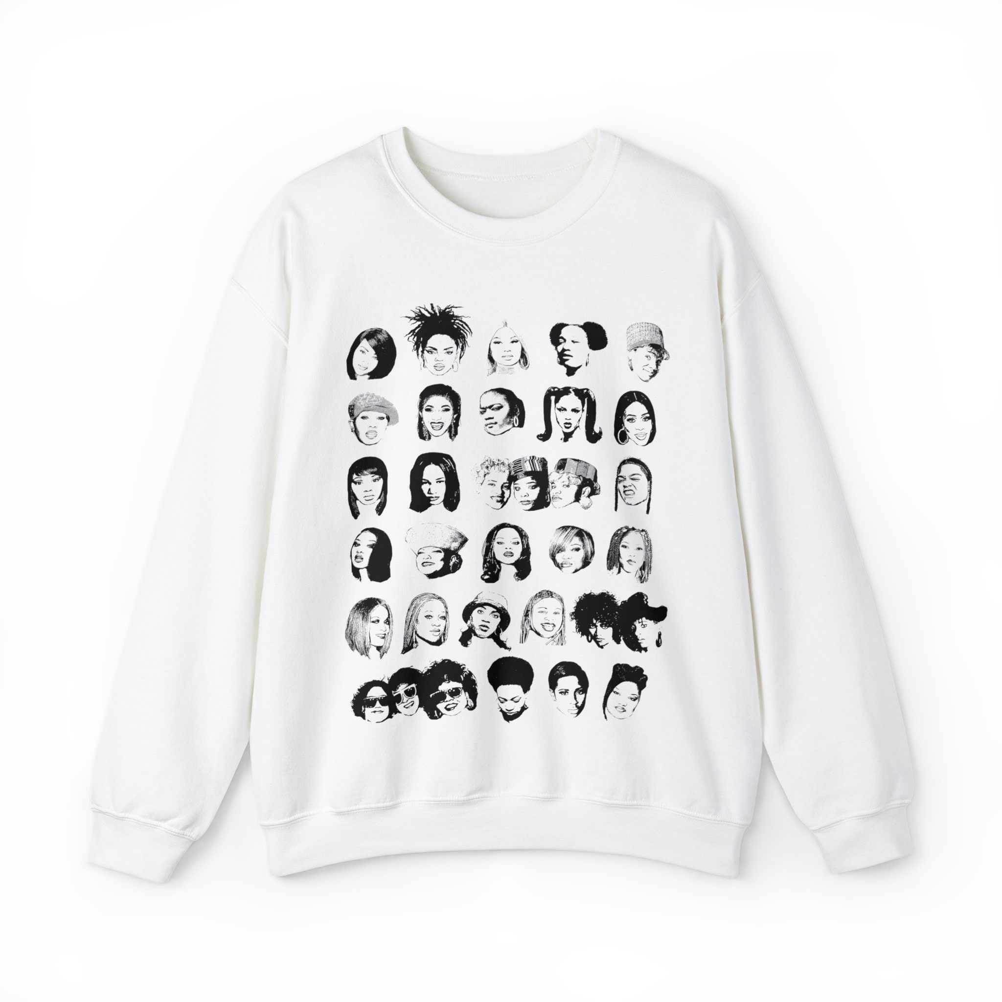Female Rappers Sweatshirt: Hip Hop Music Legends, Black Feminism - Etsy