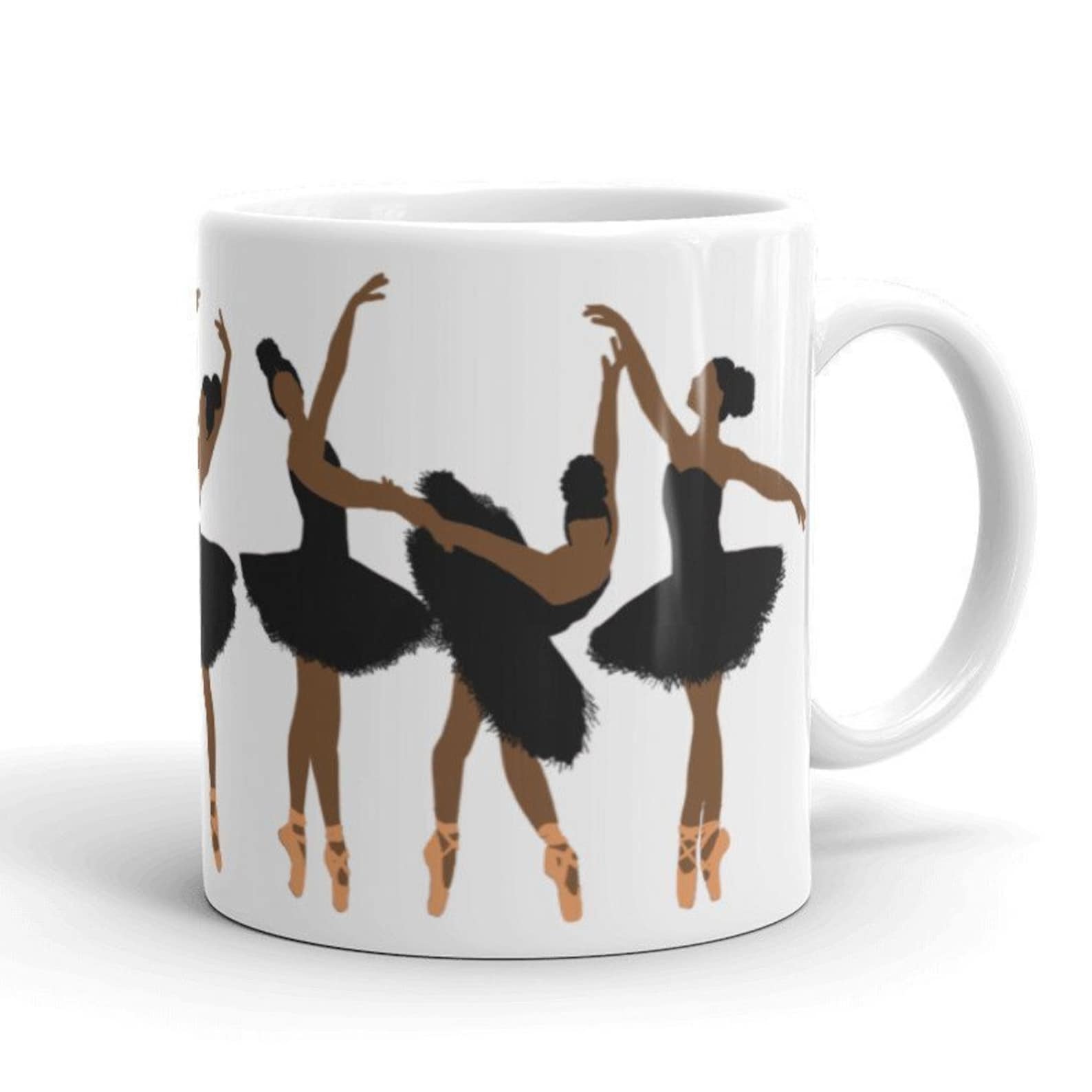 Black Ballerinas Mug Ballet Mug Gift for Black Girls - Etsy