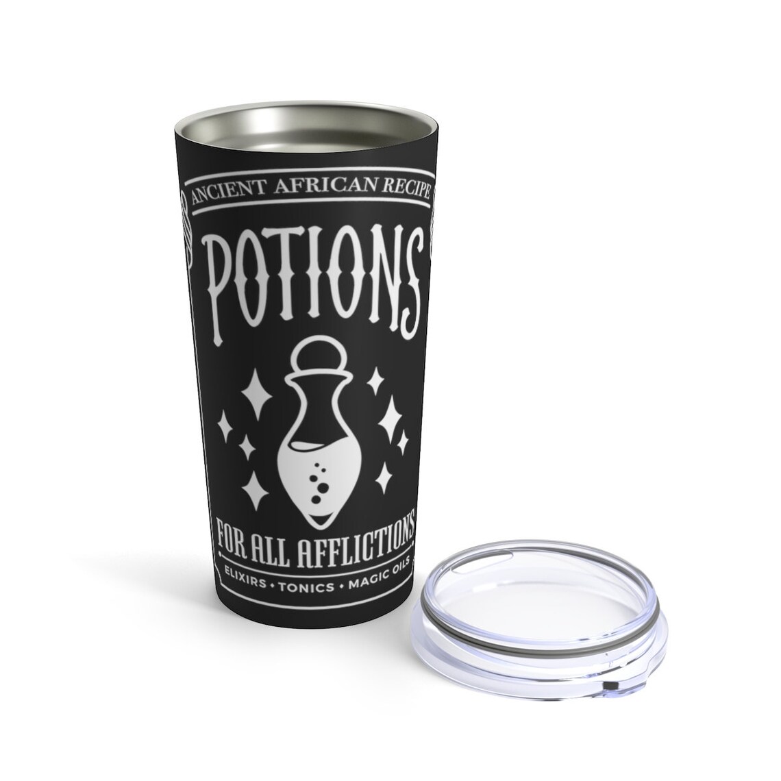 African Potions 20oz Tumbler Black Girl Magic Black | Etsy