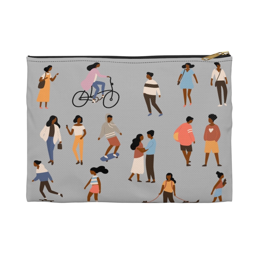 Black People Zipper Bag African American Gift Black Lives - Etsy