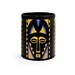 Tribal Mask Mug | Afrocentric Design, African Inspired, Black History ...