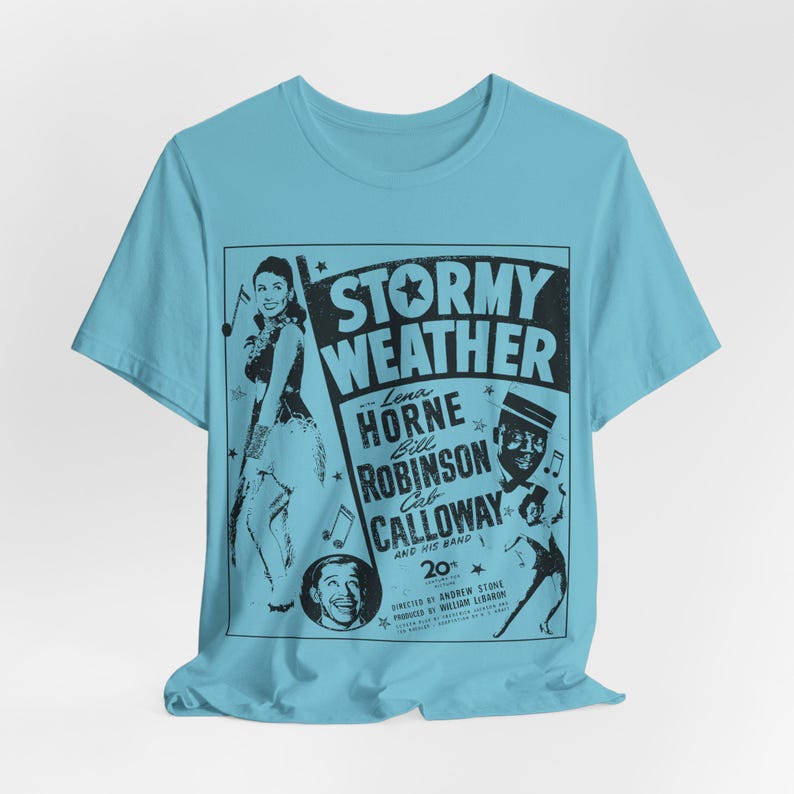 Stormy Weather Movie Poster T-shirt: Black Cinema History - Etsy