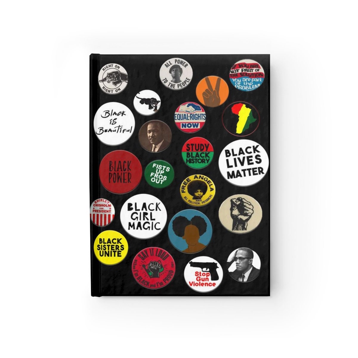 Black Girl Magic Journal Black History Notebook Black | Etsy