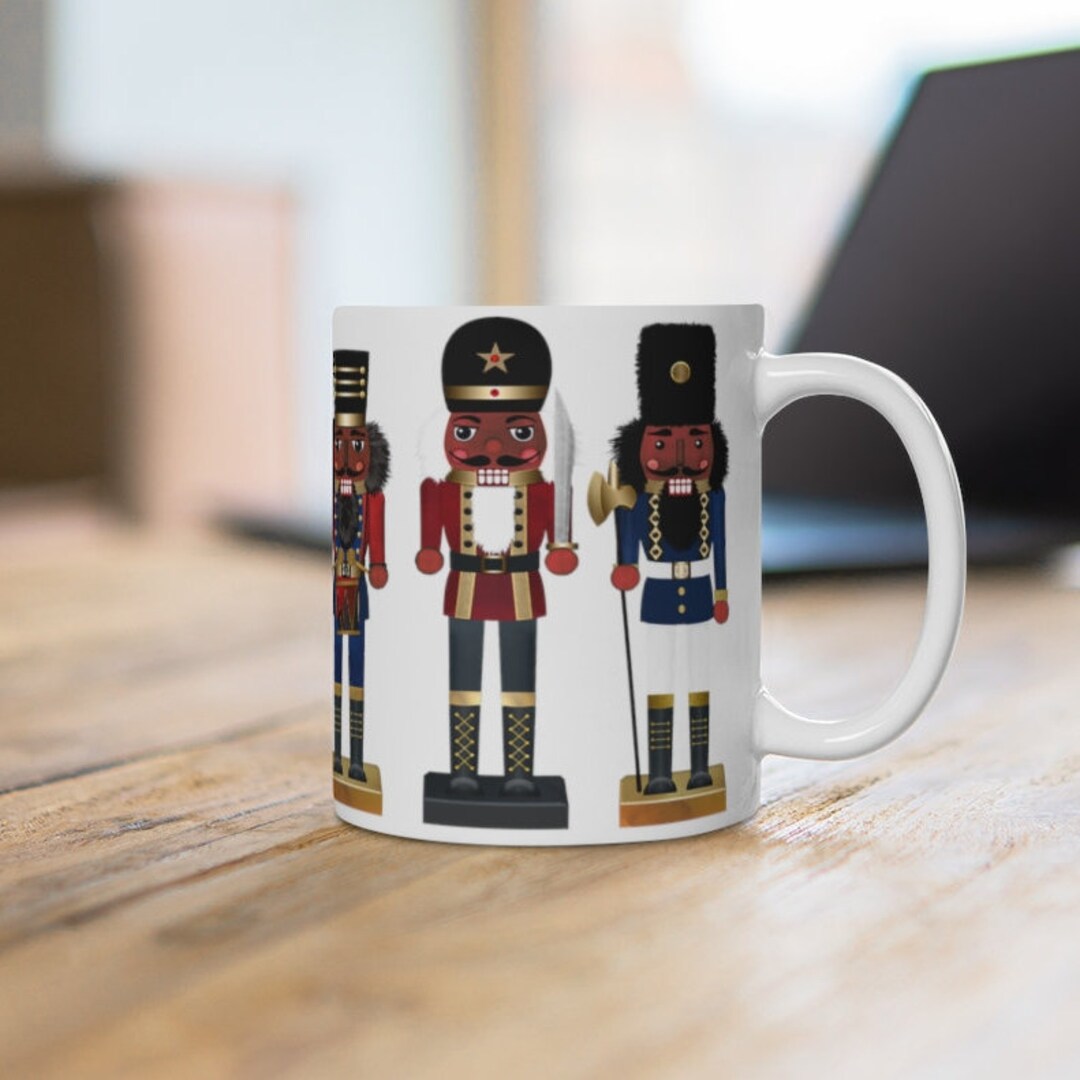 Nutcracker Mug Christmas Mug Holiday Coffee Cup Black - Etsy