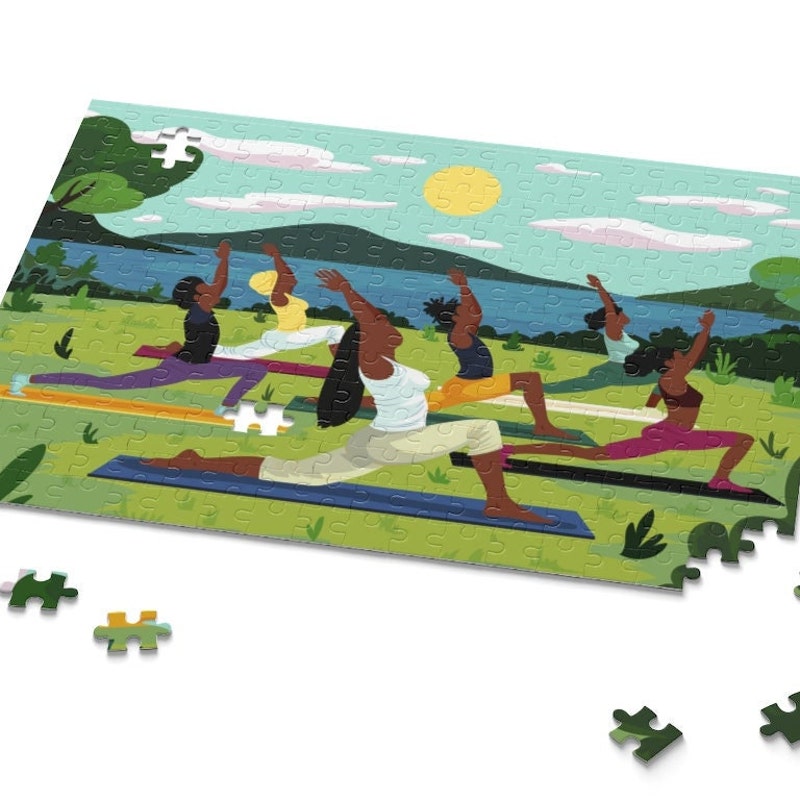 Yoga Puzzles - Etsy