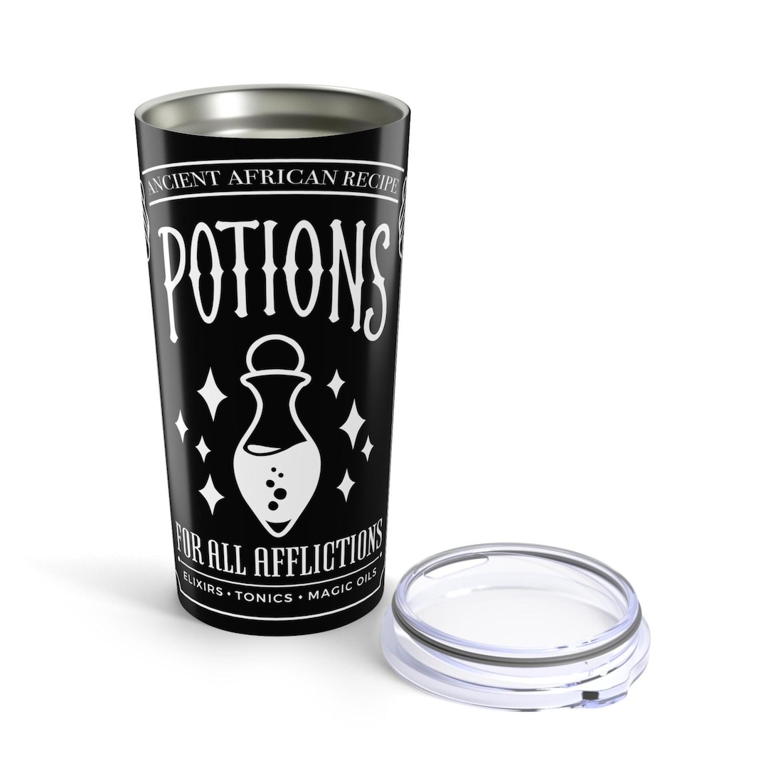African Potions - 20oz Tumbler - Black Girl Magic - Black Witches ...