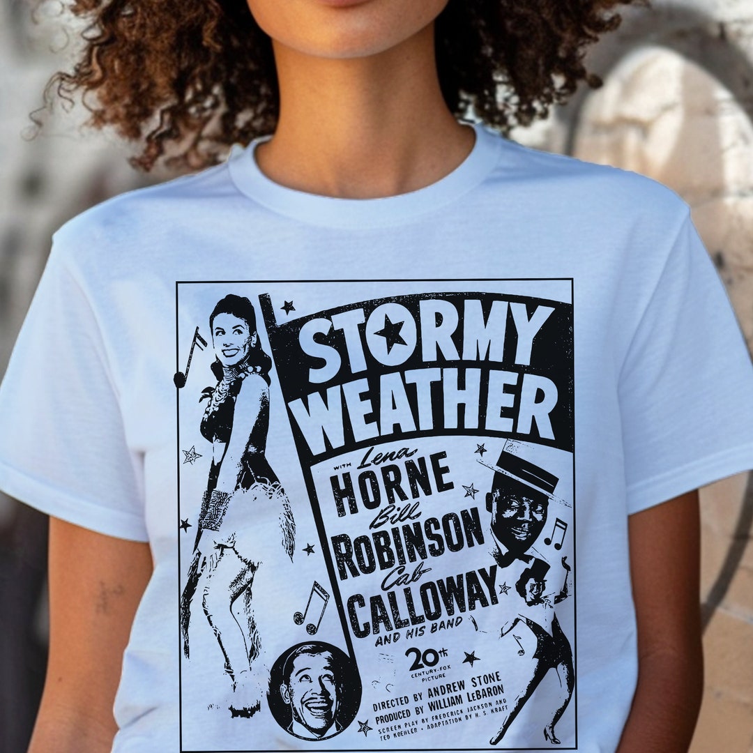 Stormy Weather Movie Poster T-shirt: Black Cinema History - Etsy
