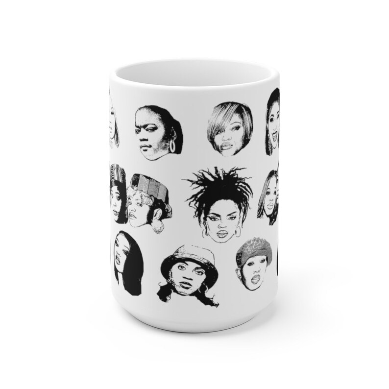 Female Rappers Mug Hip Hop Music Cup Old School Rap Rap - Etsy