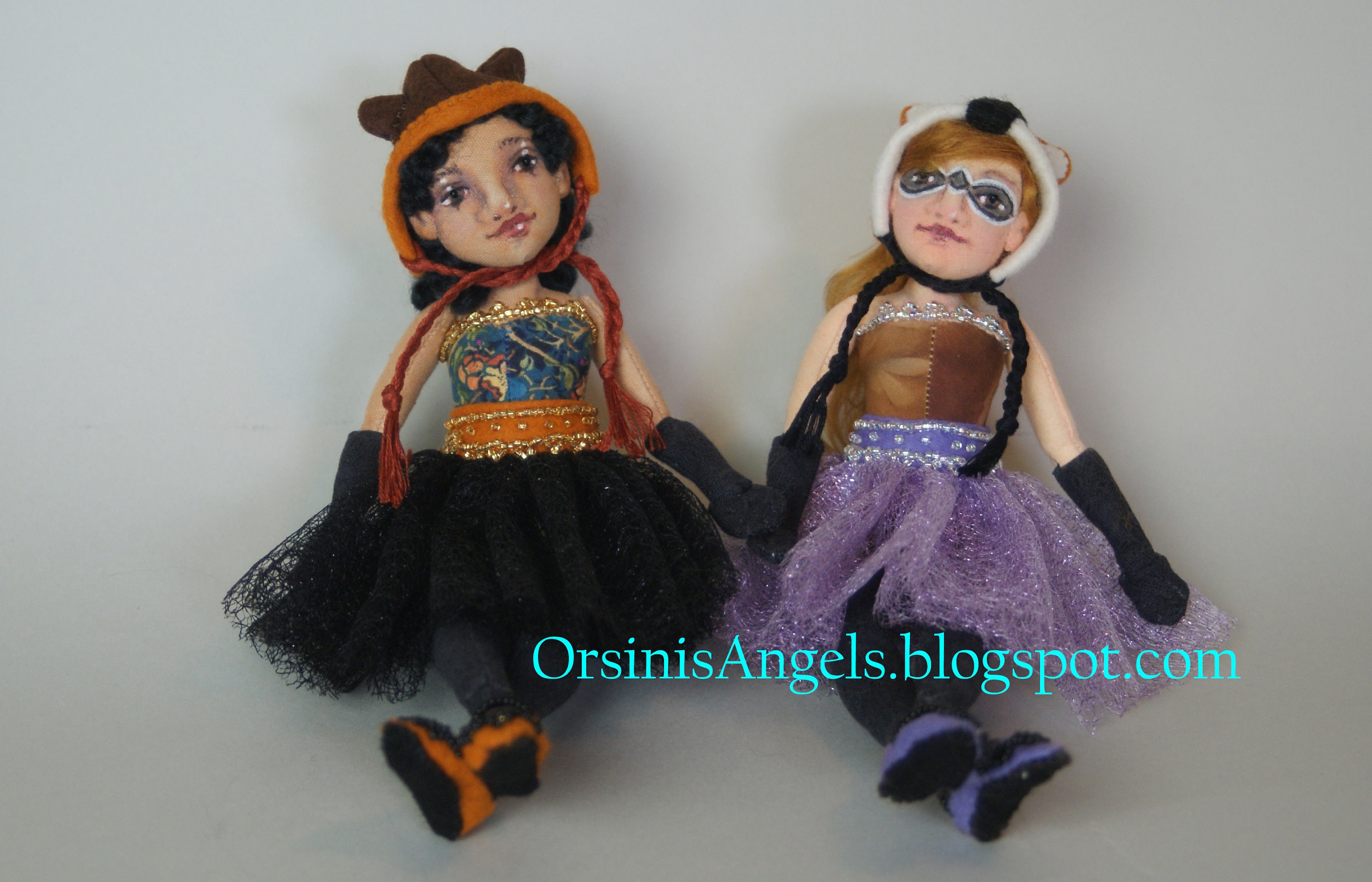 Bear and Raccoon Magic Instant Downloadable PDF Ball Jointed Cloth Art ...