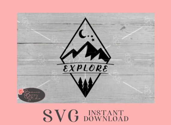 Explore SVG Travel SVG Explore Design Designs for Decals | Etsy