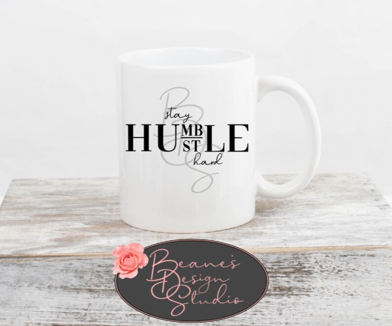 Stay Humble Hustle Hard SVG Motivational Svg Laptop Decal - Etsy