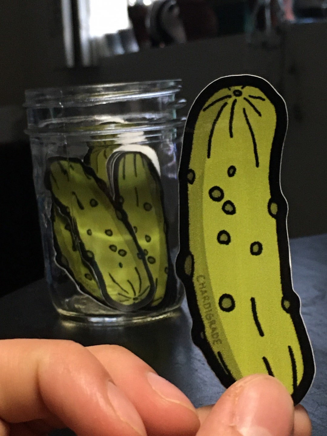 Pickle Sticker - Etsy