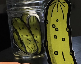 Pickle Sticker | Etsy
