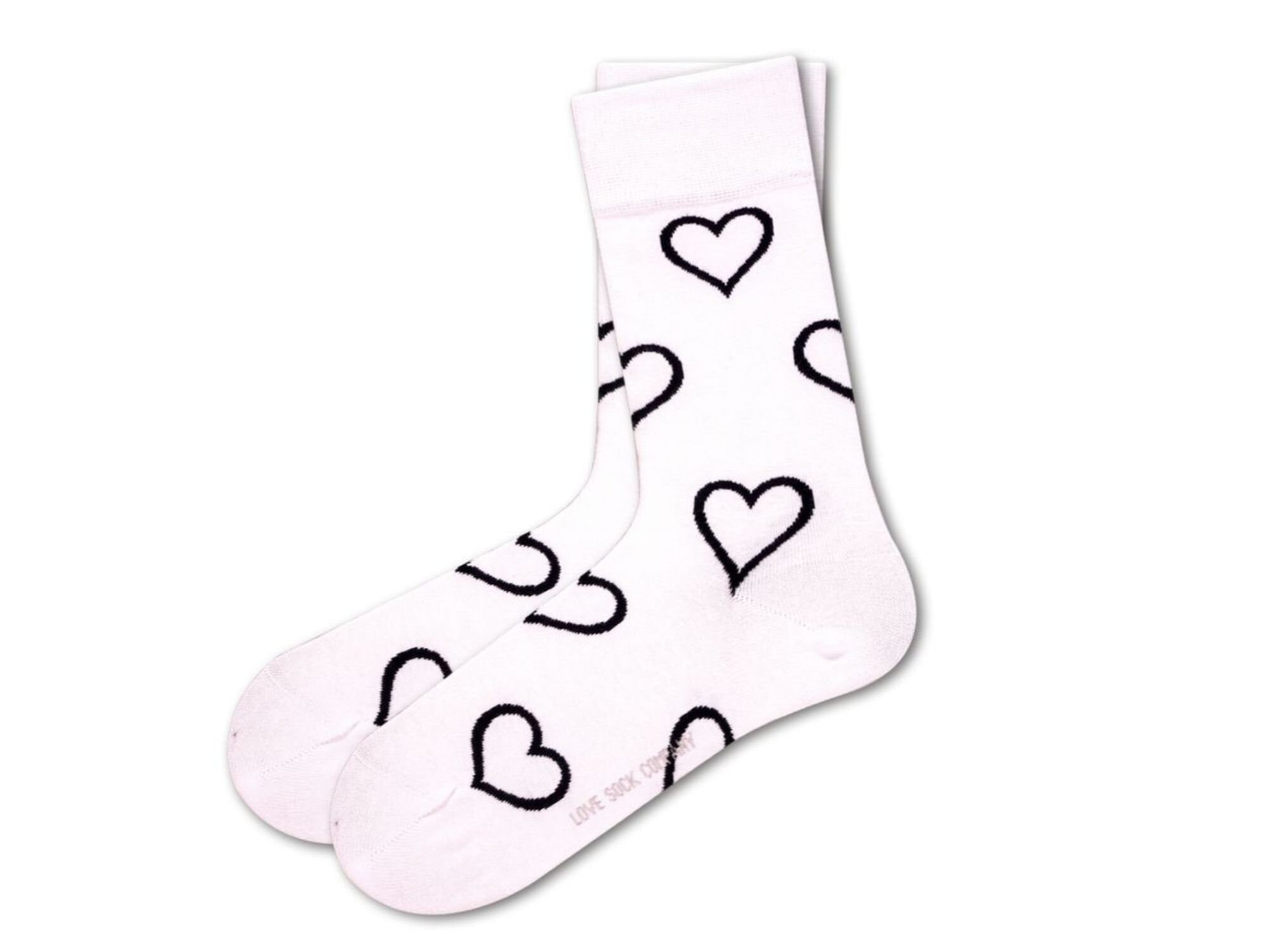 Love Sock Company Colorful Funky Fun Novelty Heart Design Women's Crew ...