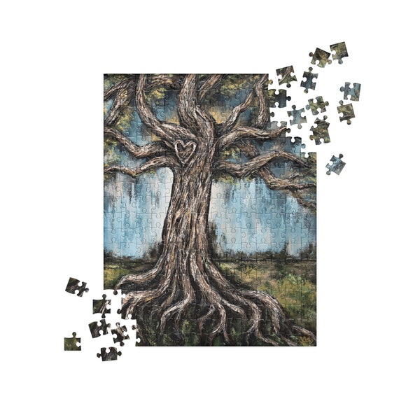 Oak Tree Puzzle - Etsy