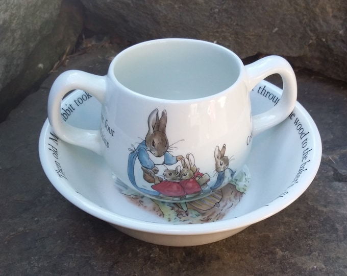 Beatrix Potter 1997 - Flower Pot/garden Planter With Peter Rabbit - Etsy